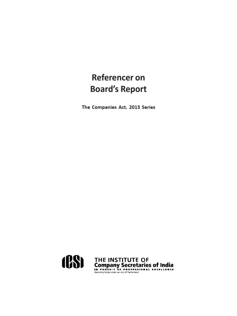 Referencer On Boards Report | PDF | Board Of Directors | Dividend