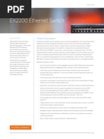 Switch Juniper EX4650 (Datasheet) | PDF | Networking | Multiprotocol Label Switching