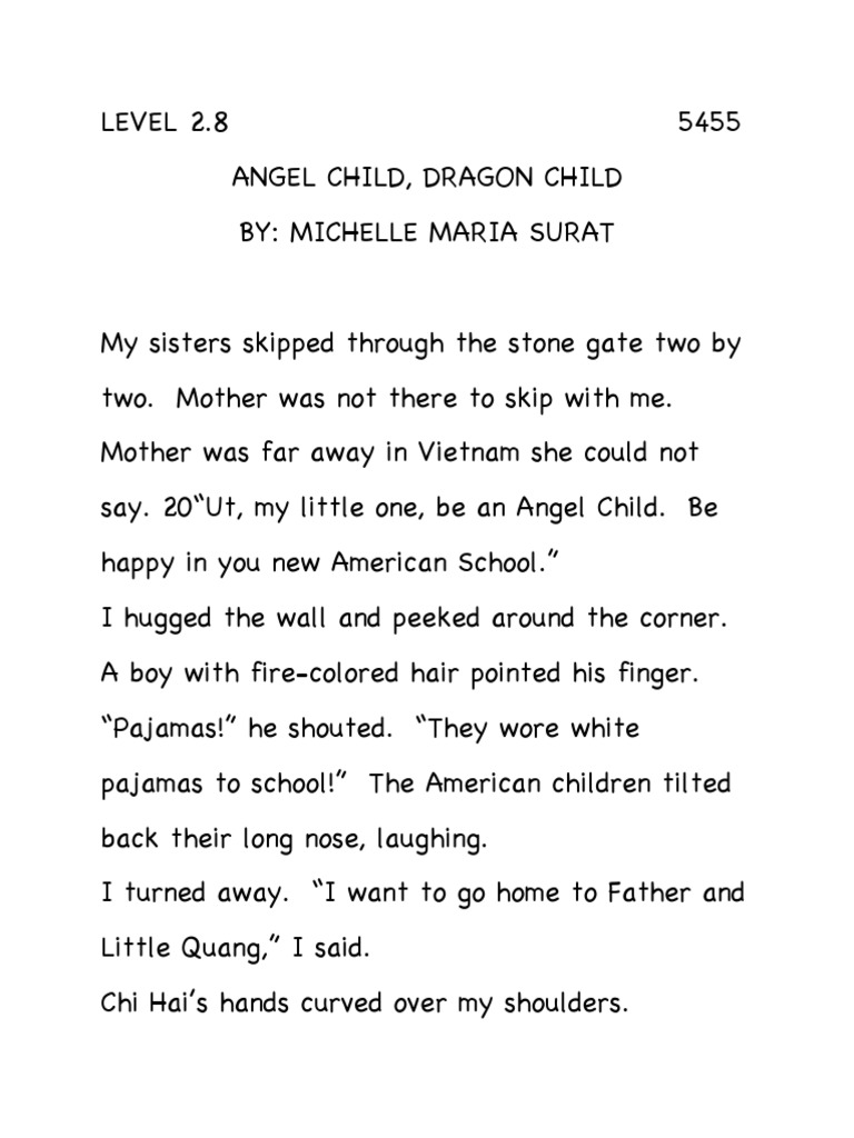 Angel Child, Dragon Child | PDF | Leisure