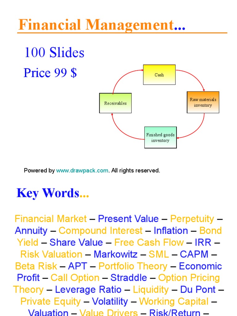 Diagrams For Presentation - Financial Management | PDF | Capital Asset ...