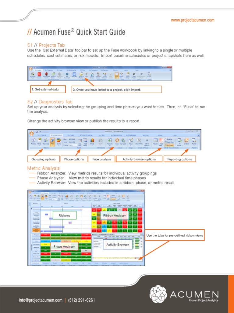 Fuse Quick Start Guide | PDF | Tab (Gui) | Risk