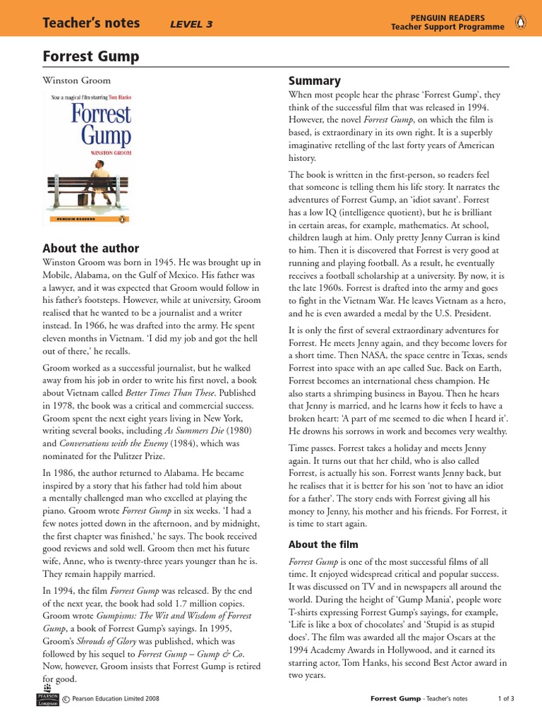 Forrest Gump PDF | PDF