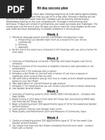 First 90 Days Transition Strategies | PDF | Business Process | Leadership