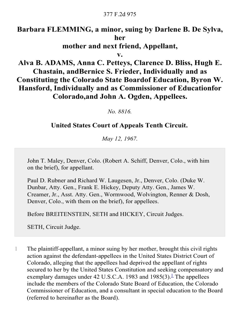 United States Court of Appeals Tenth Circuit | PDF | United States ...