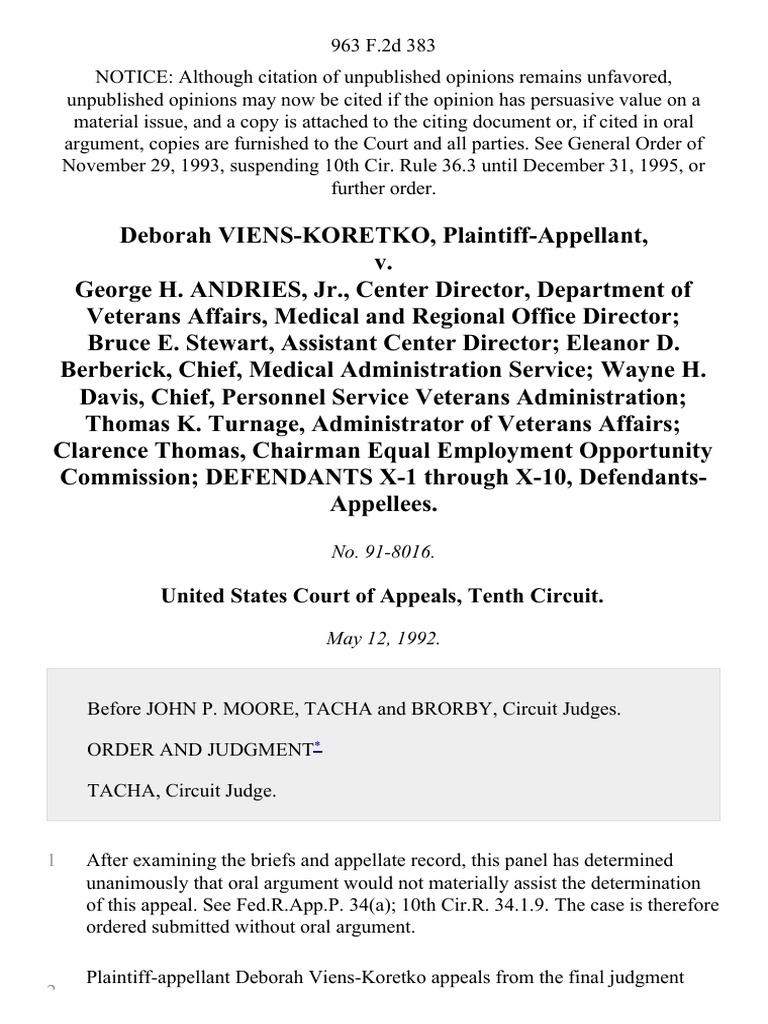 Tenth Circuit Affirms Dismissal | PDF