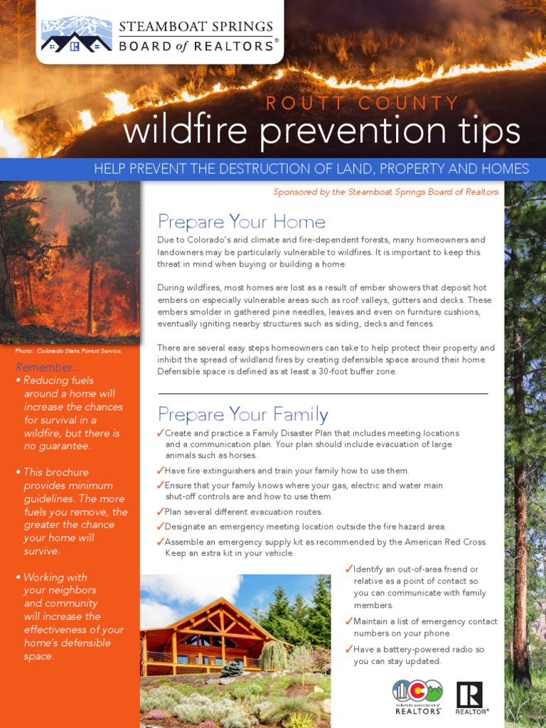 Wildfire Prevention Tips: Prepare Your Home | PDF | Wildfire | Firefighter