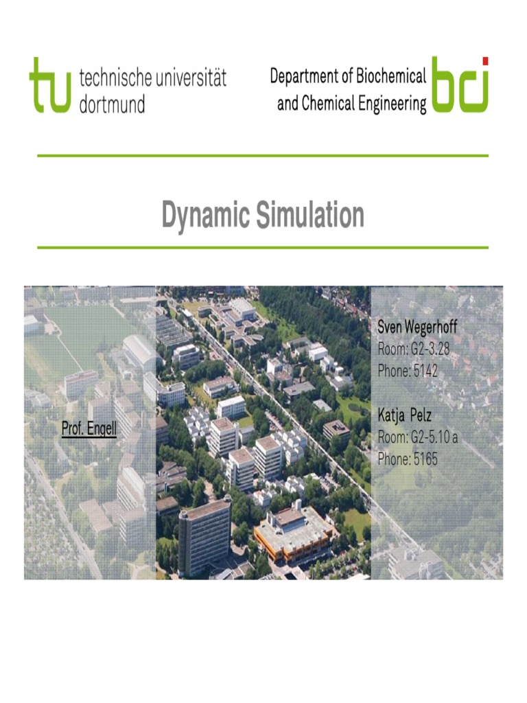 gPROMS Dynamic Simulation Guide | PDF | Initial Condition | Areas Of ...