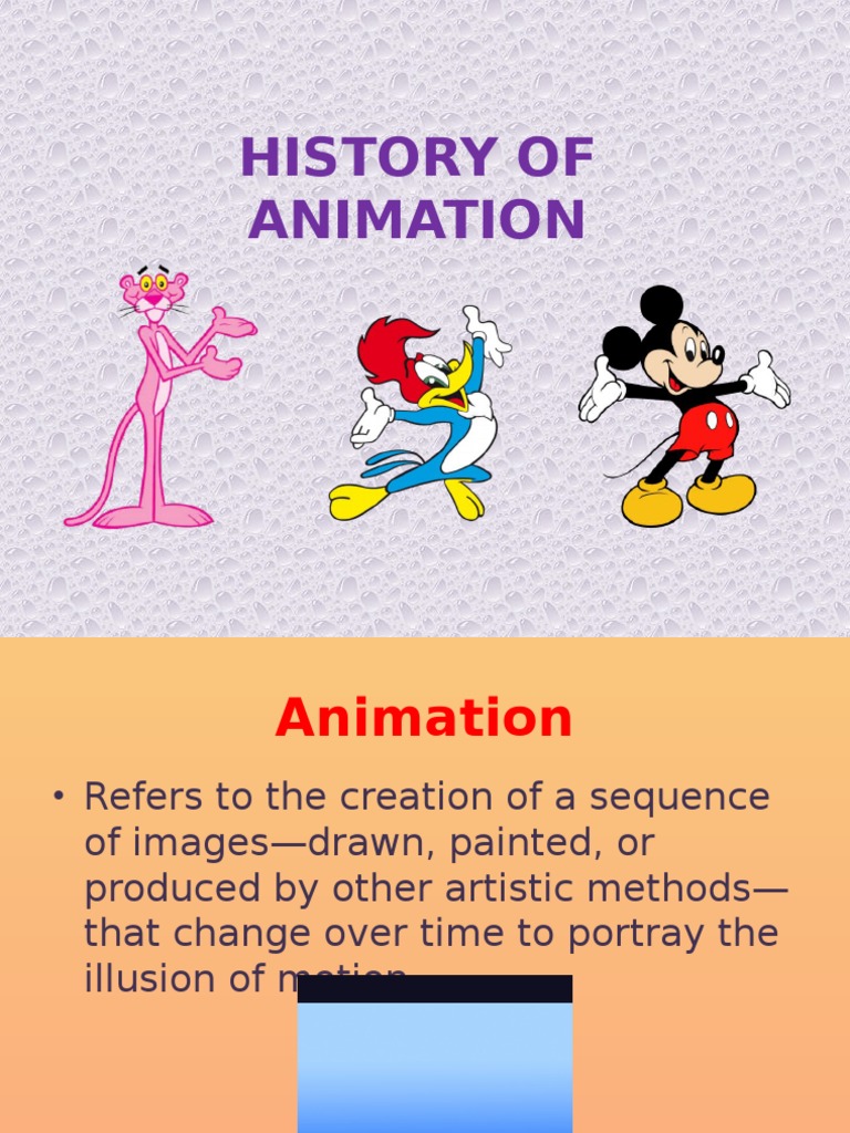 History of Animation | PDF | Animation | Cartooning