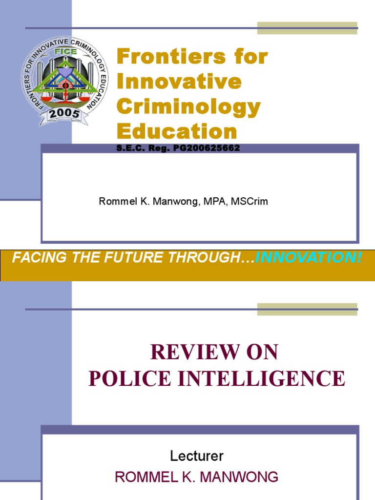 Brief of Lea - Polc Intel | PDF | Military Intelligence ...