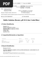 MSDS Buffer PH 7 | PDF