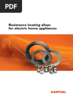 Kanthal Handbook PDF | PDF | Electrical Resistance And Conductance | Wire