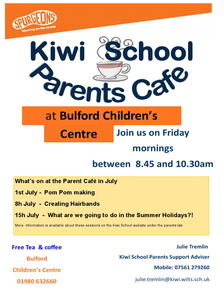 Parents Cafe July 2016 | PDF