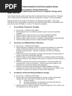 Cognitive Conceptualization Diagram | PDF | Cognitive Therapy | Applied ...