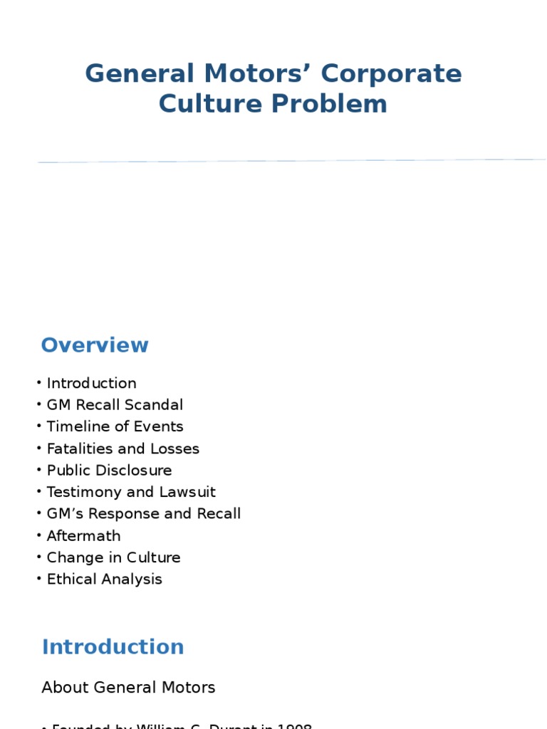General Motors Group 4 | PDF | General Motors | Vehicle Technology