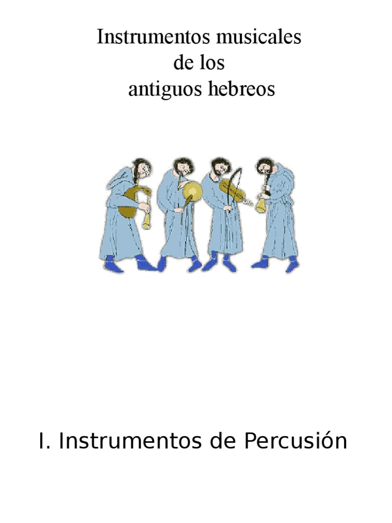 Instrumentos de La Biblia | PDF | Salmos | Instrumentos musicales