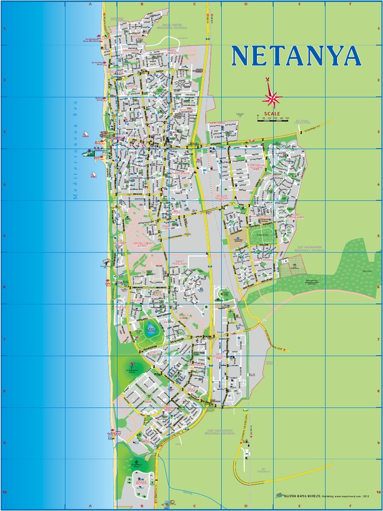 Netanya Map | PDF