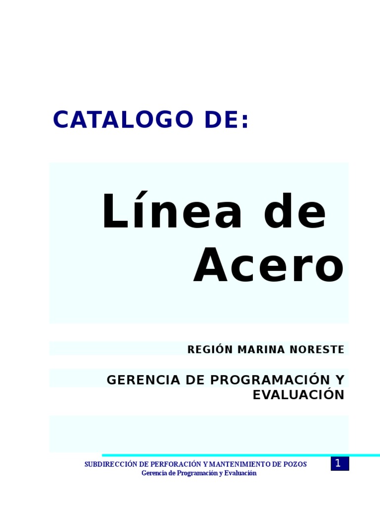 Catalogo Linea de Acero | PDF | Herramientas | Bomba