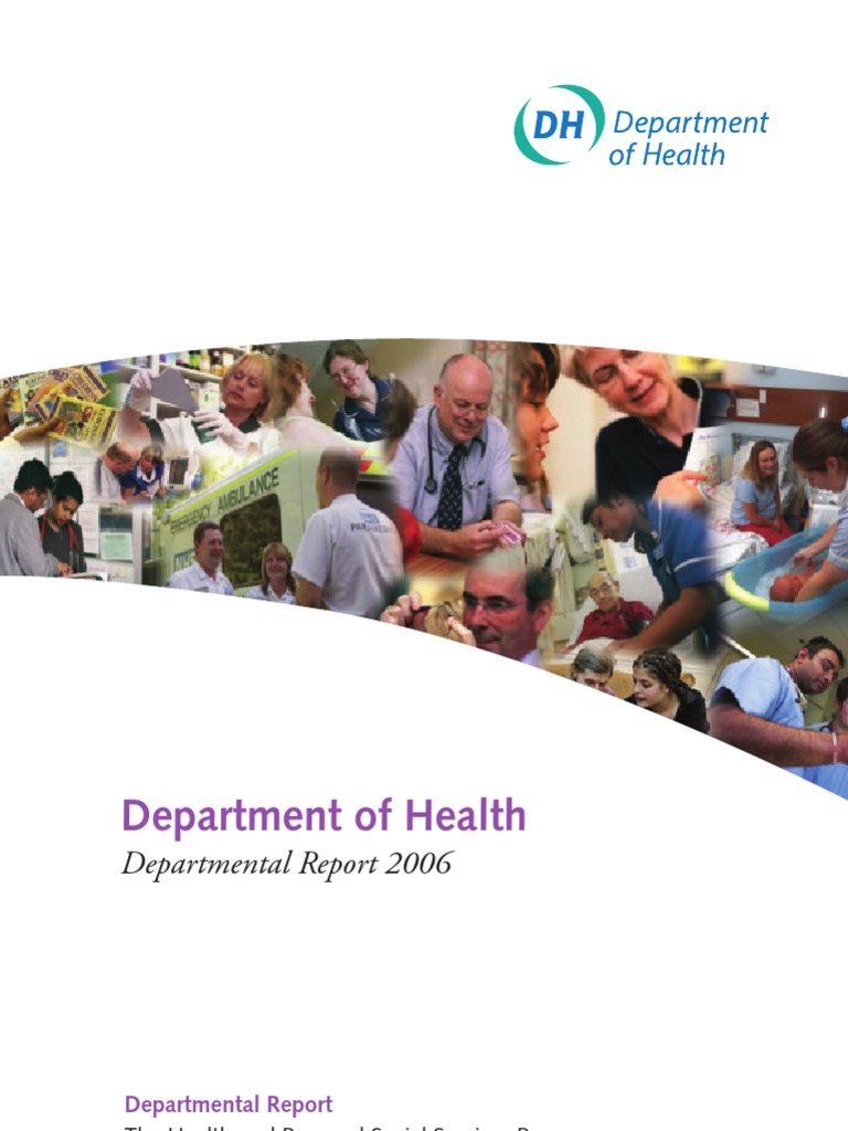Department of Health Departmental Report 2006 | PDF | National Health ...