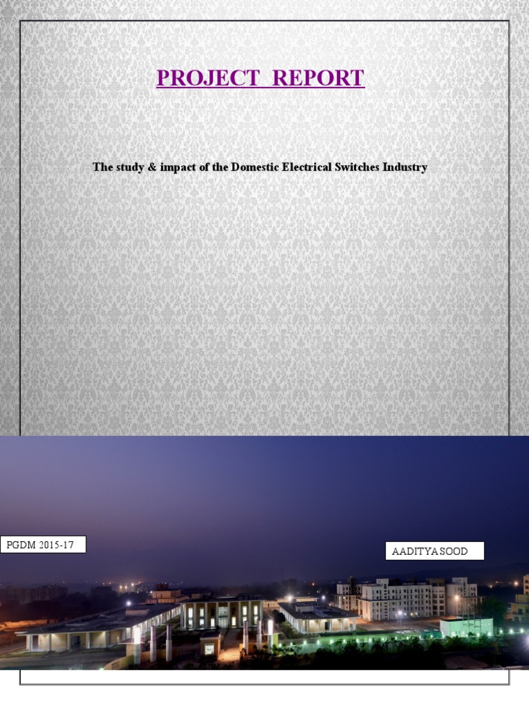 Electrical Switches Industry Study | PDF | Electric Shock | Survey ...