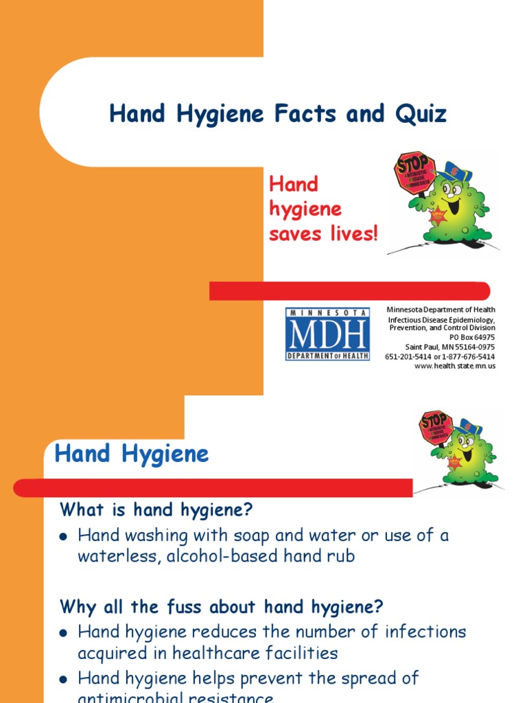 Quiz Hand Slides | PDF | Hand Washing | Hygiene
