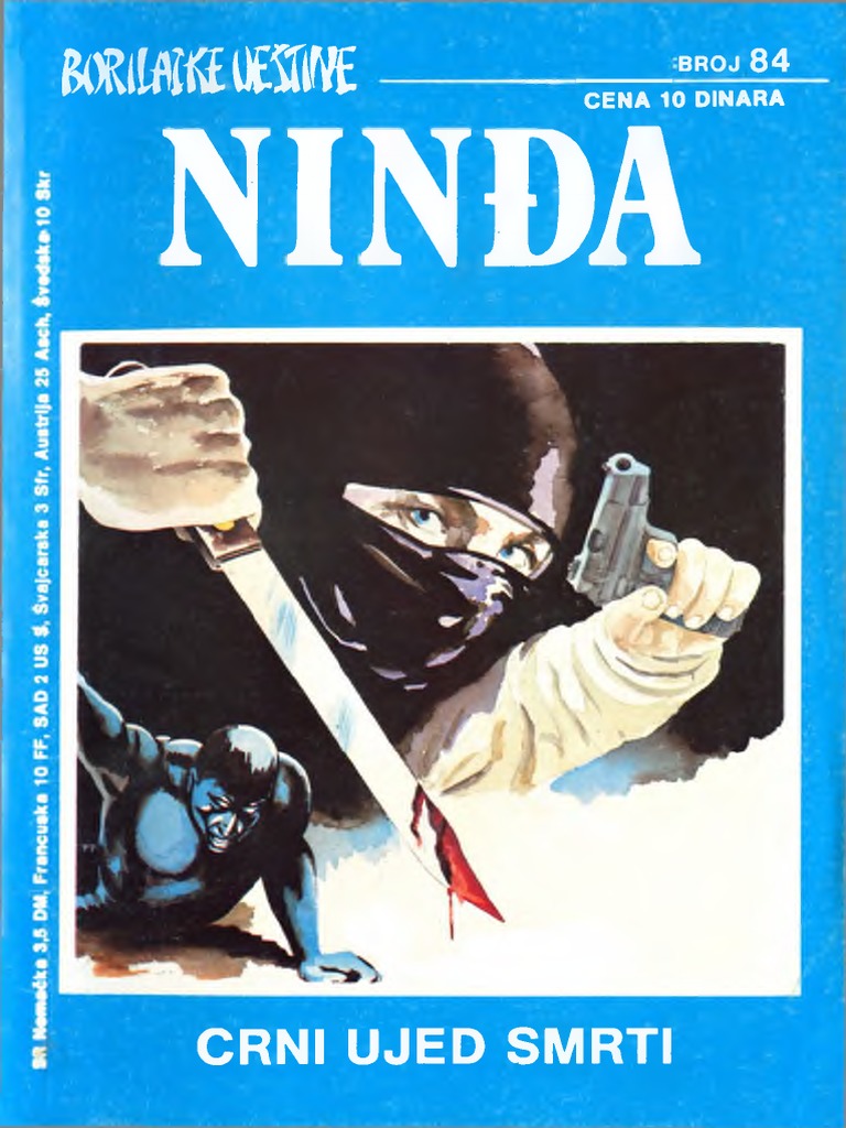 Nindža (Br. 84) Derek Finegan-Crni Ujed Smrti | PDF