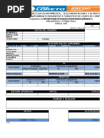 Formato de Mantenimiento Correctivo Ejemplo | PDF | Bios | Electrónica