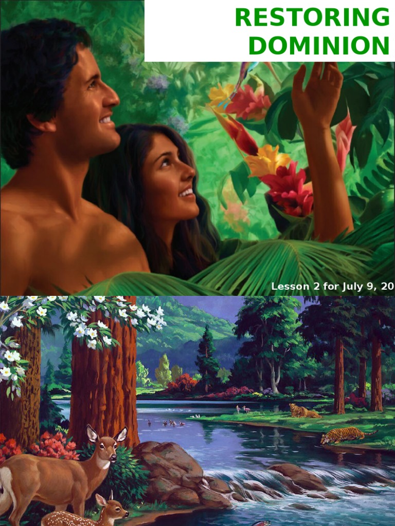 3rd Quarter 2016 Lesson 2 Powerpoint | PDF | Genesis Creation Narrative ...