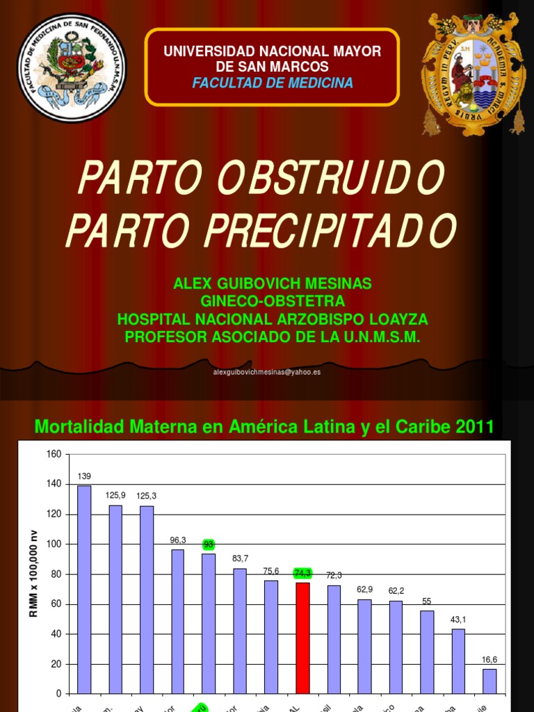 Causas y Complicaciones del Parto Obstruido | PDF | Pelvis | Parto