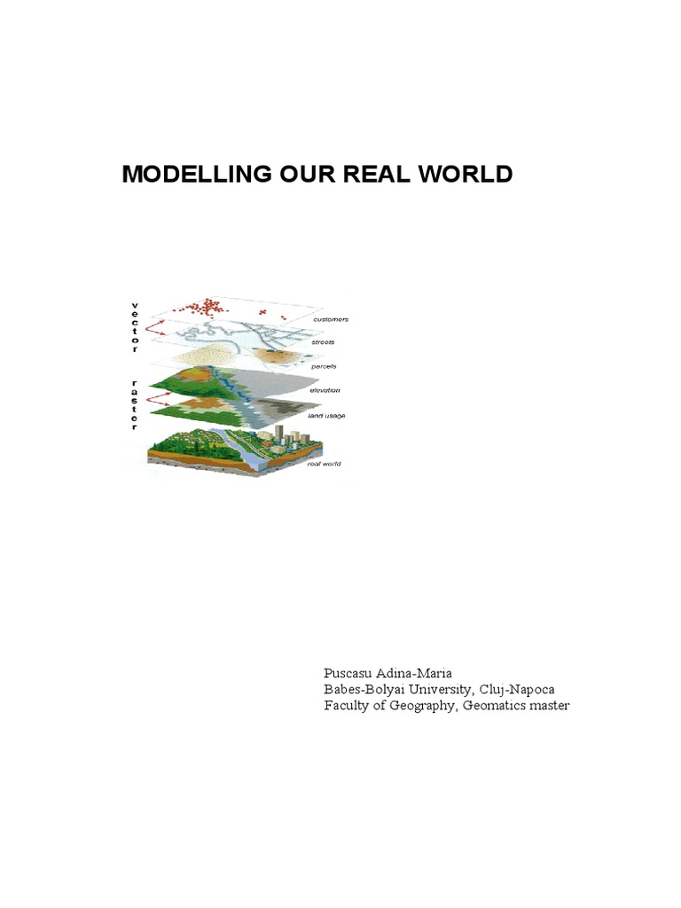 MODELLING OUR REAL WORLD | PDF | Lidar | Geographic Information System