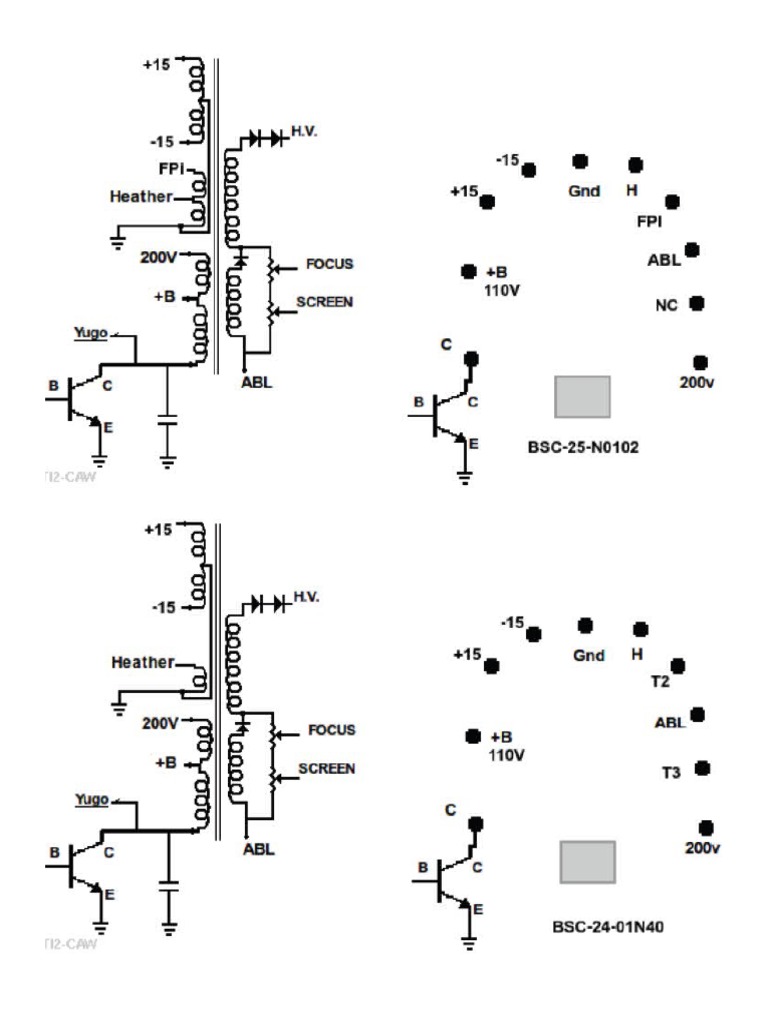 Pinout Flay Bag BSC 24-01N40 | PDF
