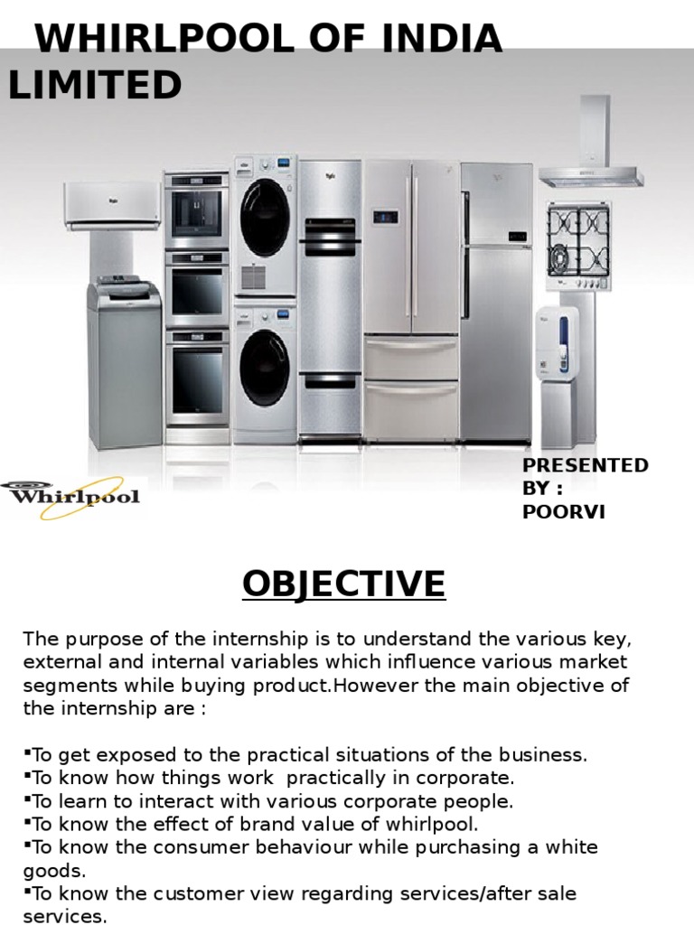 WHIRLPOOL PPT (Autosaved) | PDF | Investing | Brand