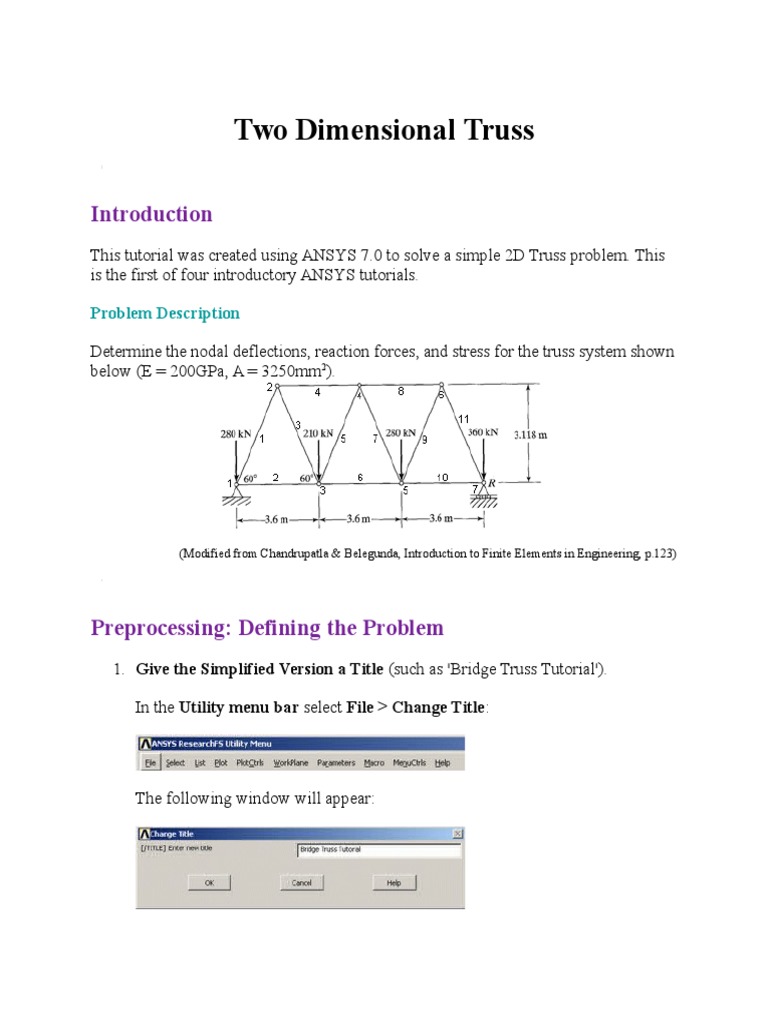 Basic Tutorials Ansys - SAK | PDF | Graphical User Interfaces | Command Line Interface