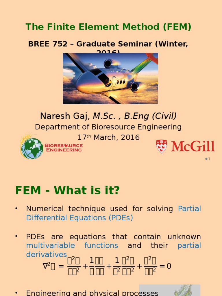 Overview of Finite Element Method | PDF | Finite Element Method ...