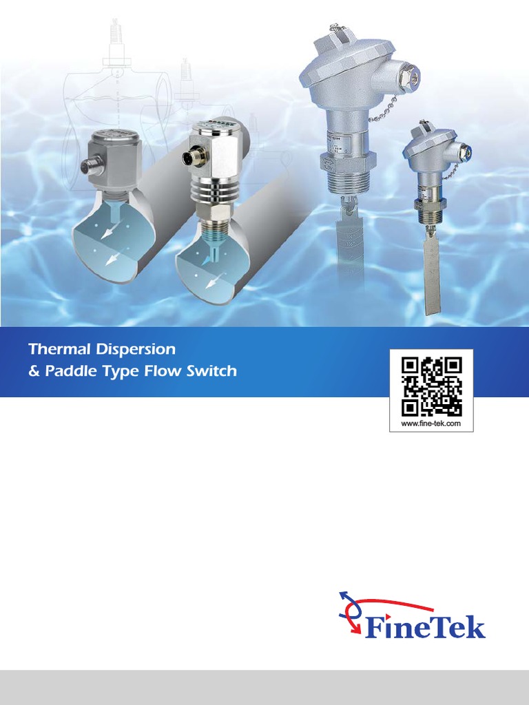 Thermal Dispersion Flow Switch | PDF | Switch | Hvac