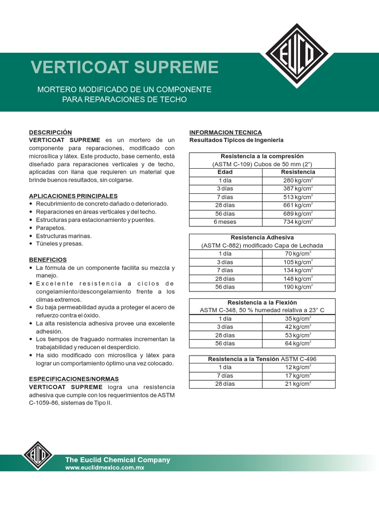 Verticoat Supreme | Acero | Hormigón