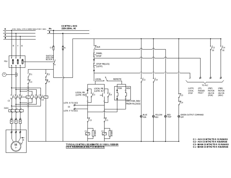 RDOL - Belt MCC Control Scheme | PDF