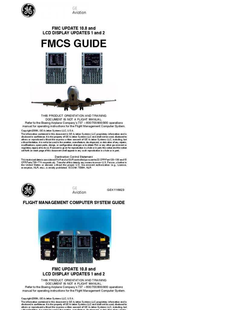 737 Fms 10.8 Pilot Guide | PDF | Aviation | Aeronautics