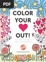 Summer Solstice Coloring Page For Adults & Kids | PDF