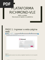 Como Ingreso A Mi Cuenta de Richmond Studio 2025 | PDF
