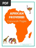 300 Inspirational African Proverbs | PDF | Proverb | Kenya