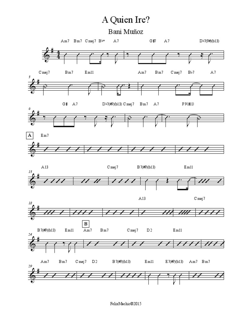 Chart A Quien Ire | PDF