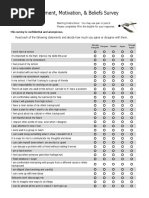 Academic Motivation Scale | PDF