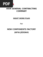 Night Shift Form | PDF | Shift Work | Safety