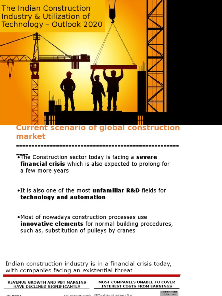 Outlook For Indian Construction Industry Till 2020 | PDF ...