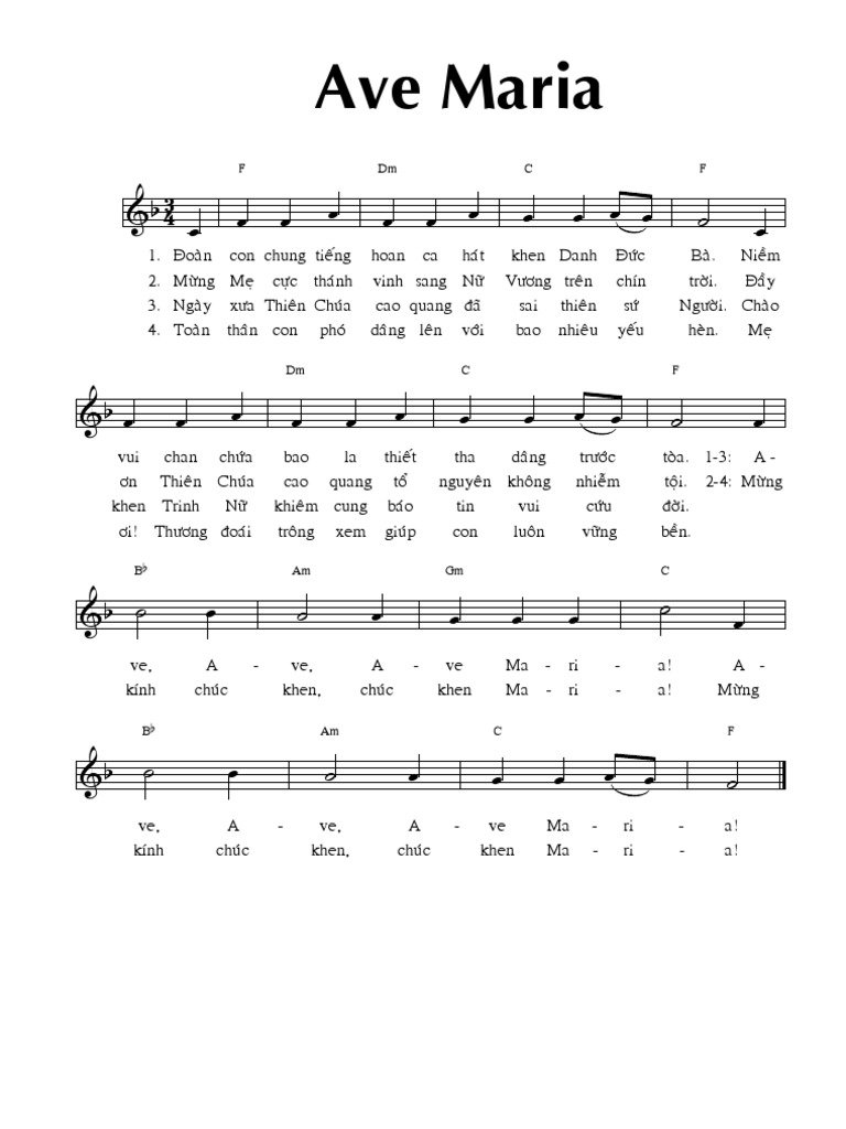 Ave Maria | PDF