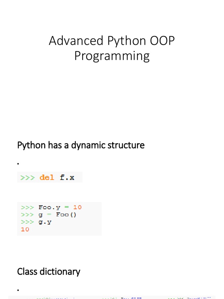 Advanced Python Oop Programming Iust 92 Mohammad Reza Barazesh Pdf Inheritance Object