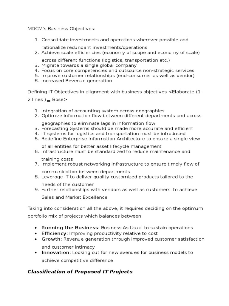 MDCM Case | PDF | Logistics | Leadership