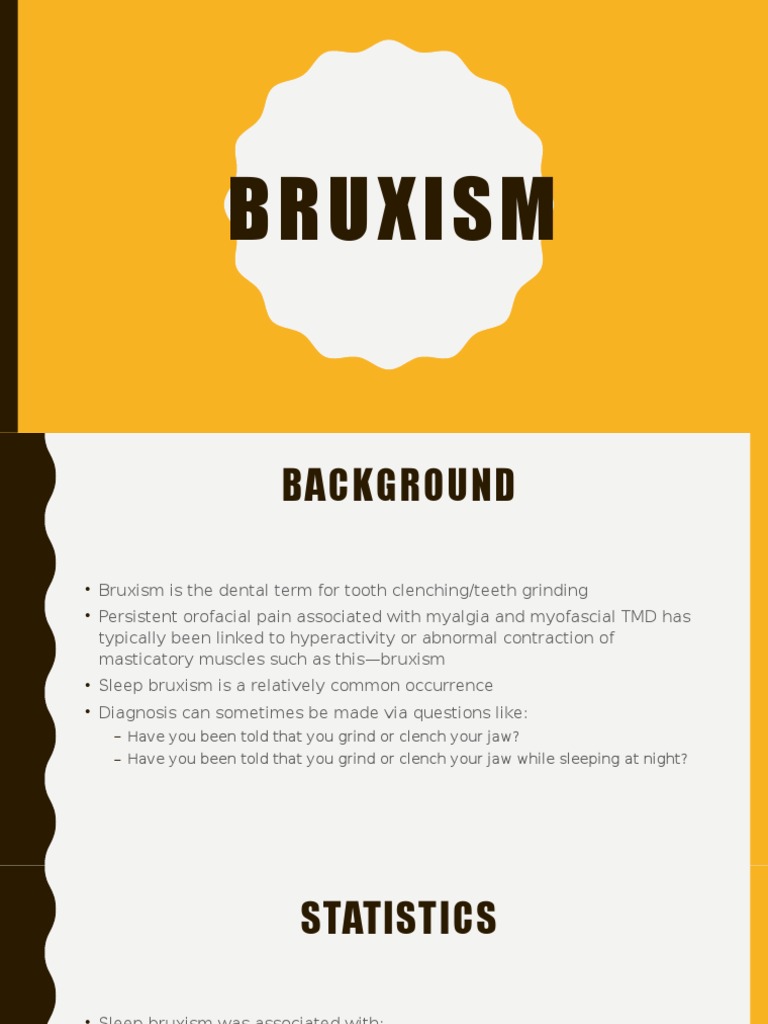 Bruxism | PDF | Wellness