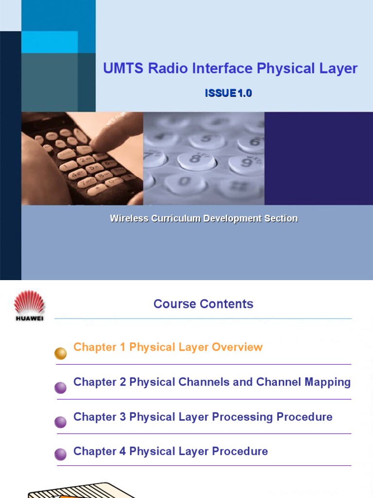 UMTS Radio Interface Physical Layer | PDF | Forward Error Correction | Multiplexing