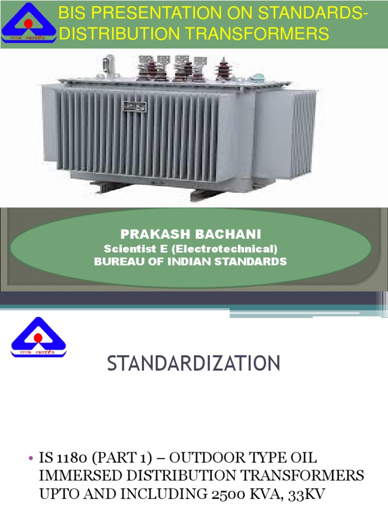 BIS Transformers For Distribution Lines India PDF | PDF | Transformer ...